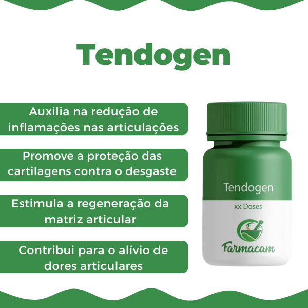Tendogen para articulações: suporte completo e mobilidade
